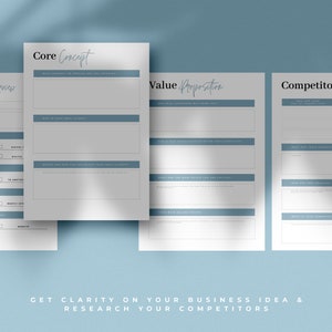 Start A Business - Canva Planners / Business Planners / Startup Canva ...