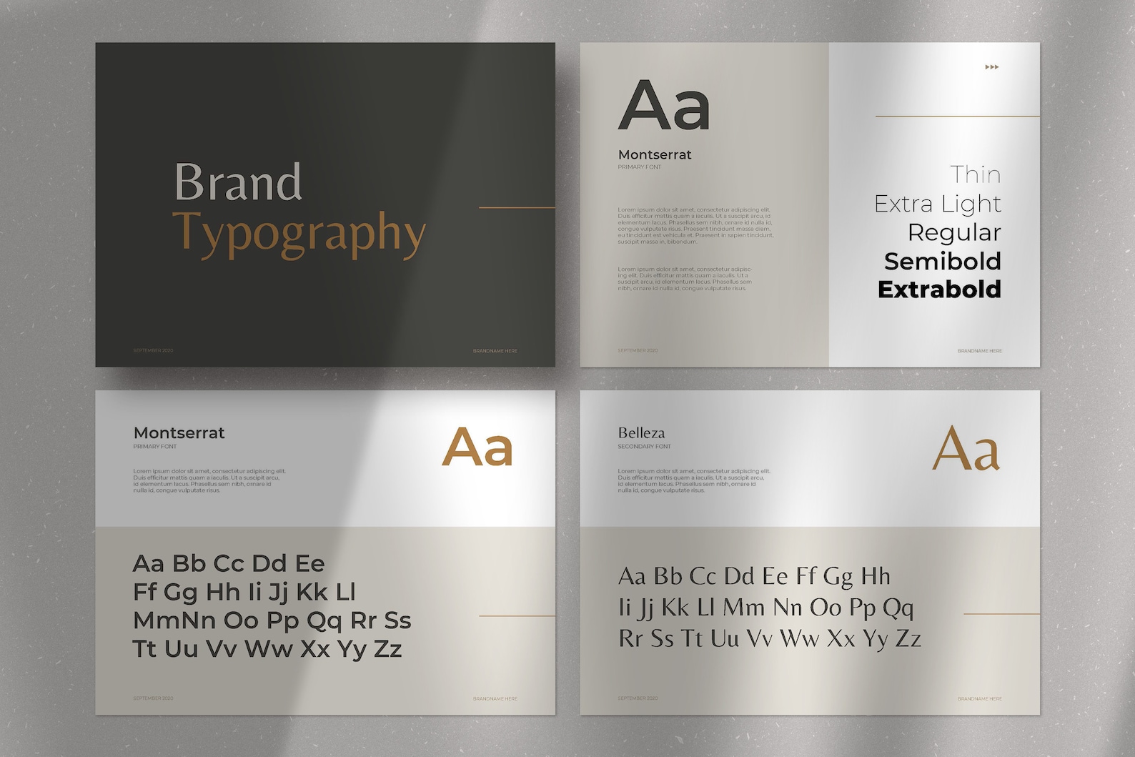 42 Brand Guideline Templates CANVA / Branding Presentation | Etsy
