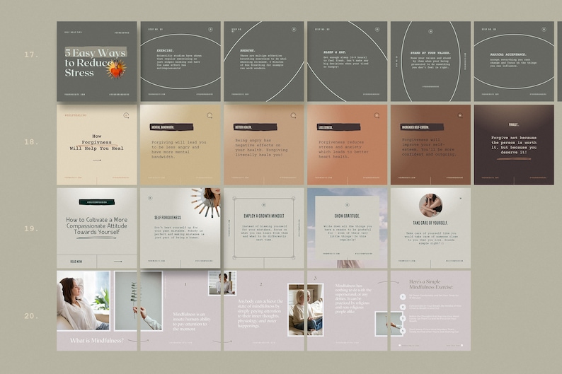 200 Step-by-step Coaching Carousel for CANVA - Etsy