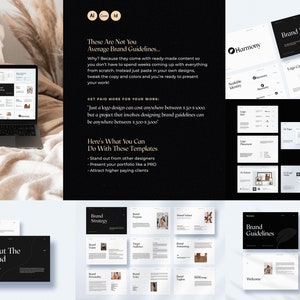 HARMONY Brand Guidelines for Canva, Illustrator, and Indesign - Etsy