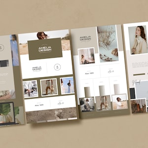 Studio Brand Sheets for CANVA & Indesign / Brand Sheets / Brand ...