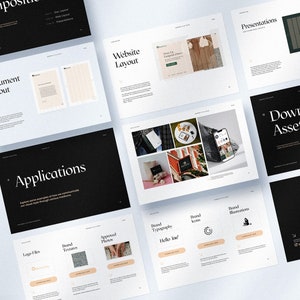 HARMONY Brand Guidelines for Canva, Illustrator, and Indesign - Etsy