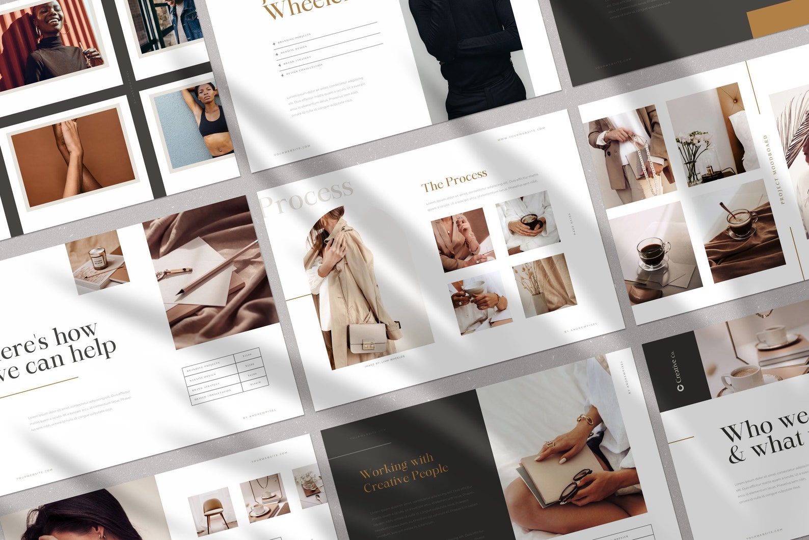 26 CANVA Creative Portfolio / Portfolio Presentation / - Etsy