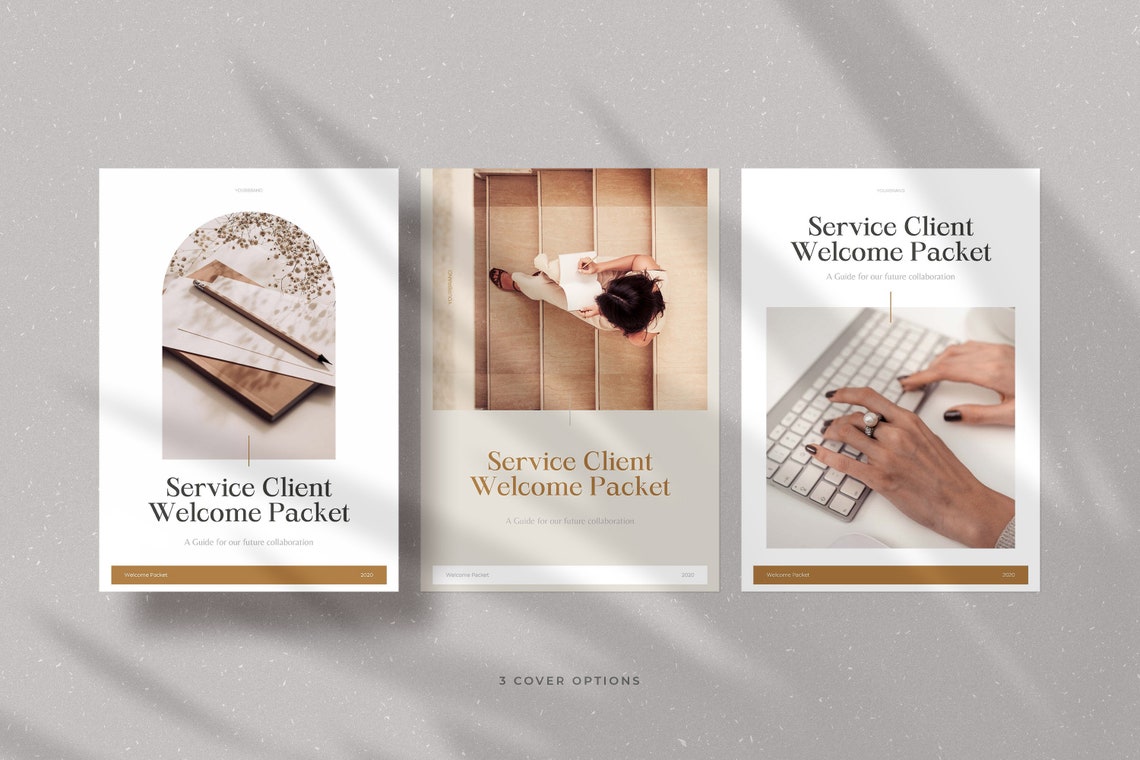 Service Client Welcome Packet / Client Onboarding Templates / - Etsy