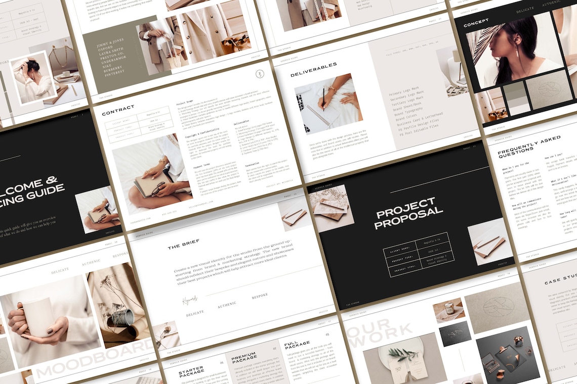 Ultimate Branding Expert Bundle for Canva and Indesign / 190 - Etsy
