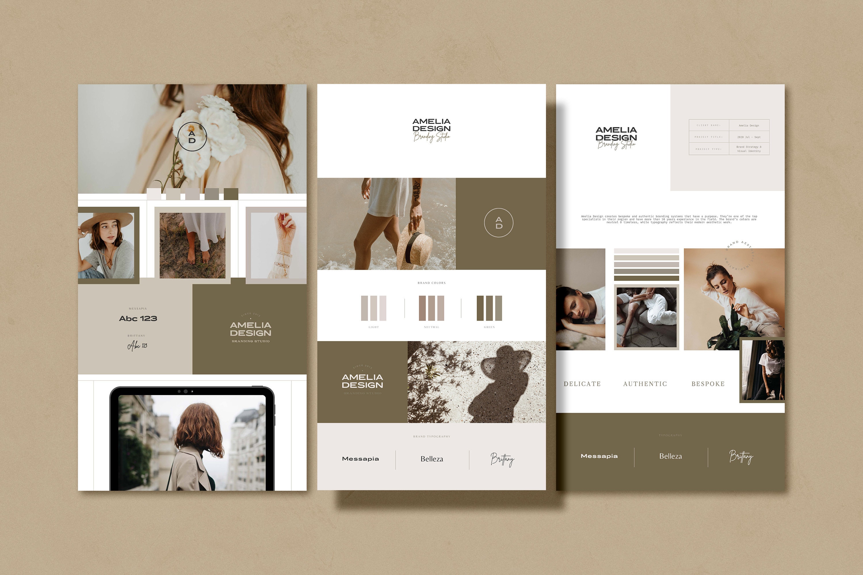Studio Brand Sheets for CANVA & Indesign / Brand Sheets / - Etsy