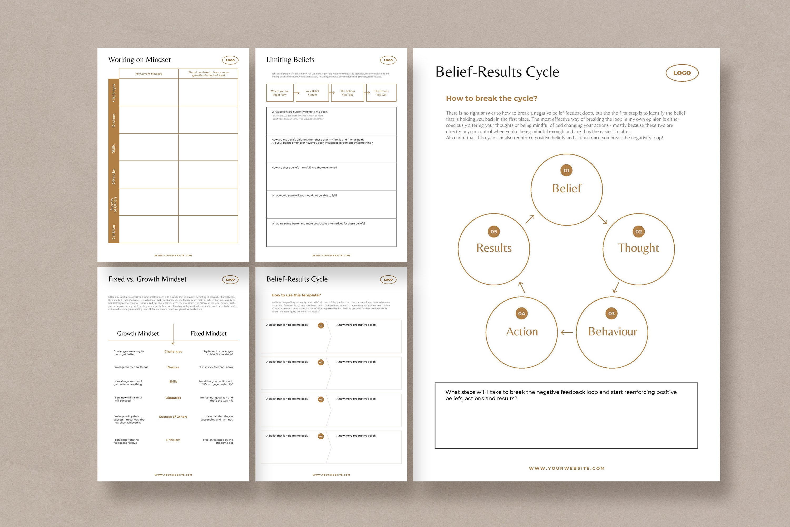 Life Coach Worksheet Bundle CANVA / Therapy Tools and Worksheets ...