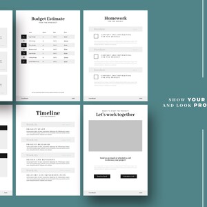 Services & Pricing Guide Templates for Illustrator and CANVA - Etsy
