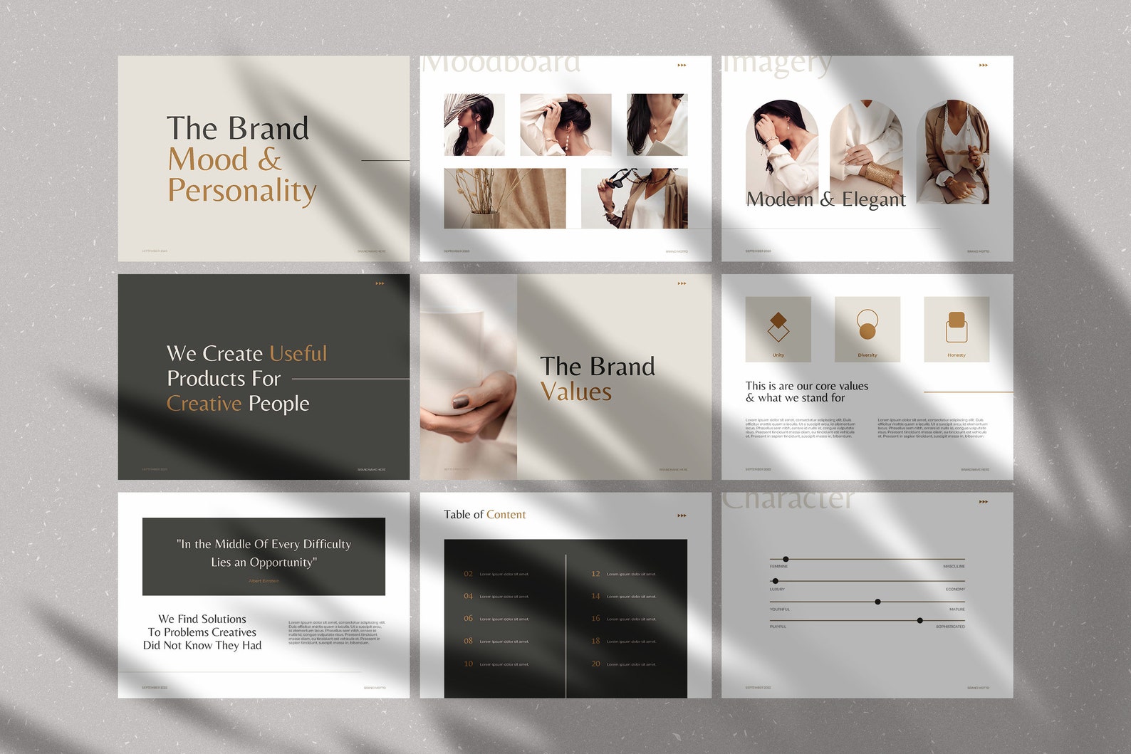 42 Brand Guideline Templates CANVA / Branding Presentation | Etsy
