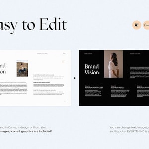 HARMONY Brand Guidelines for Canva, Illustrator, and Indesign - Etsy