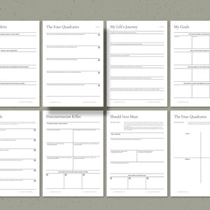 BRANDABLE Coaching Template Toolkit / Therapy Tools and Worksheets ...
