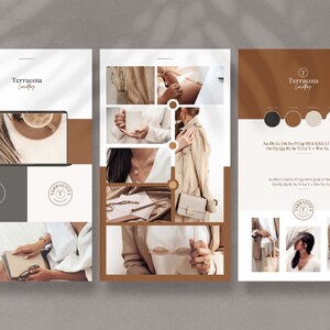 Brand Sheets for Canva & Illustrator / Brand Sheets / Brand Guideline ...
