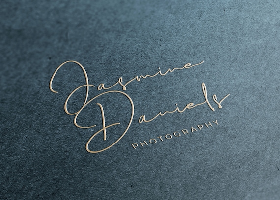 INSTANT DOWNLOAD Watermark Logo Template Minimal Logo Shop | Etsy