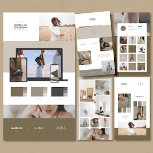 Studio Brand Sheets for CANVA & Indesign / Brand Sheets / Brand ...