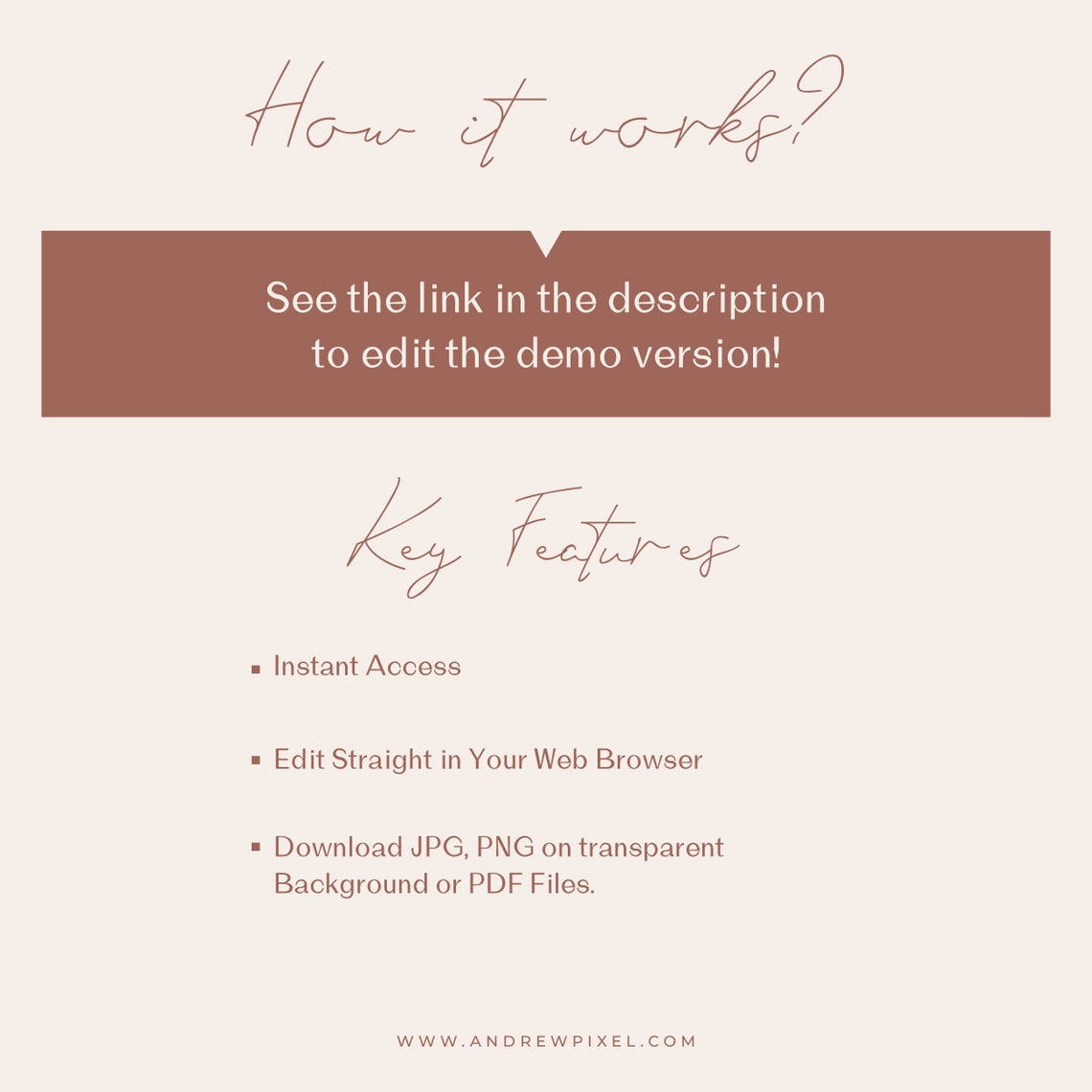 Editable Botanical Logo Creative Logo Template Instant Logo - Etsy