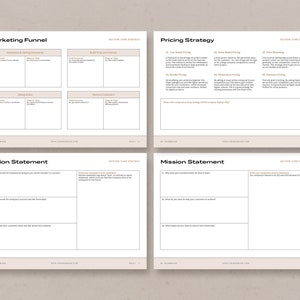 Interactive Marketing Workbook / Brandable Marketing Strategy Workbook ...