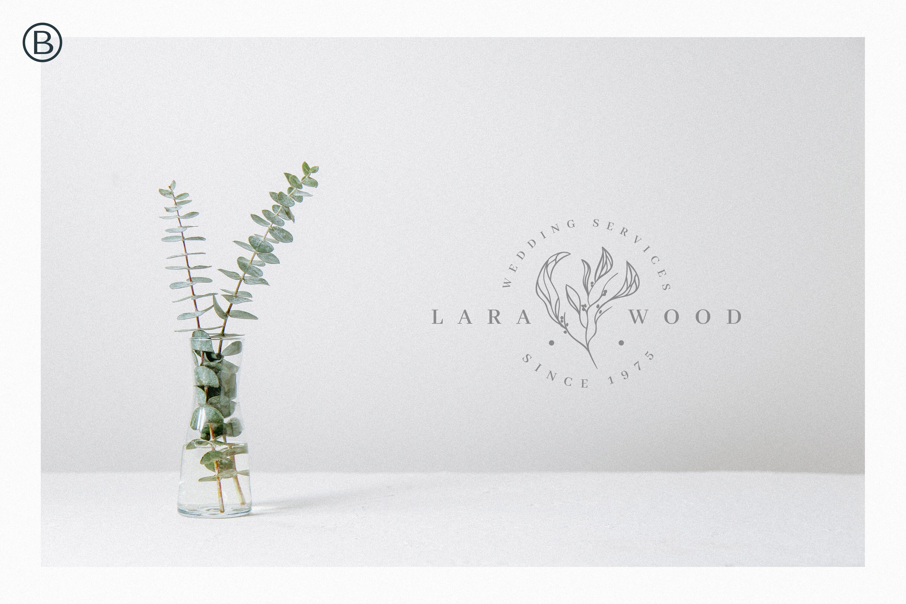 30 Hand Drawn Botanical Logos Premade Logos Logo Template - Etsy