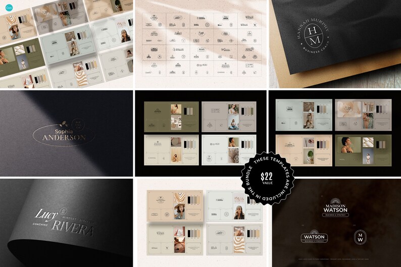 Ultimate Coaching Bundle for CANVA / Therapy Worksheet - Etsy