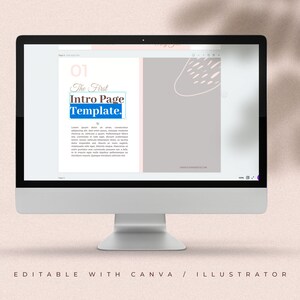 Creative Blogger Ebook Templates for CANVA and Illustrator - Etsy