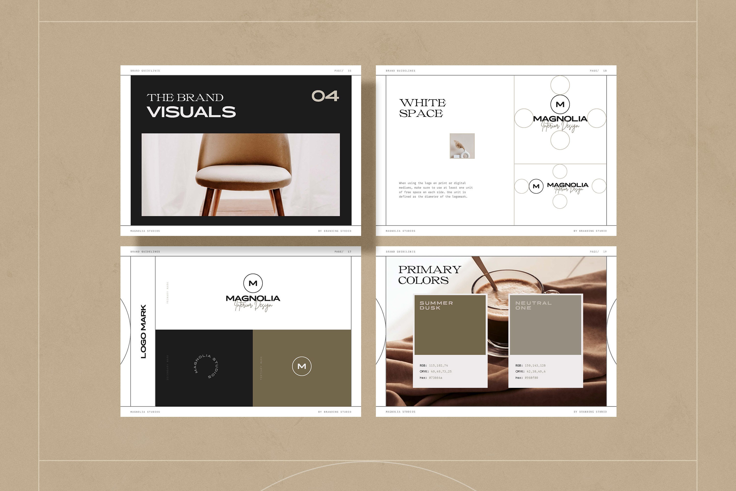 Editable Studio Brand Guidelines for Canva and Instagram - Etsy