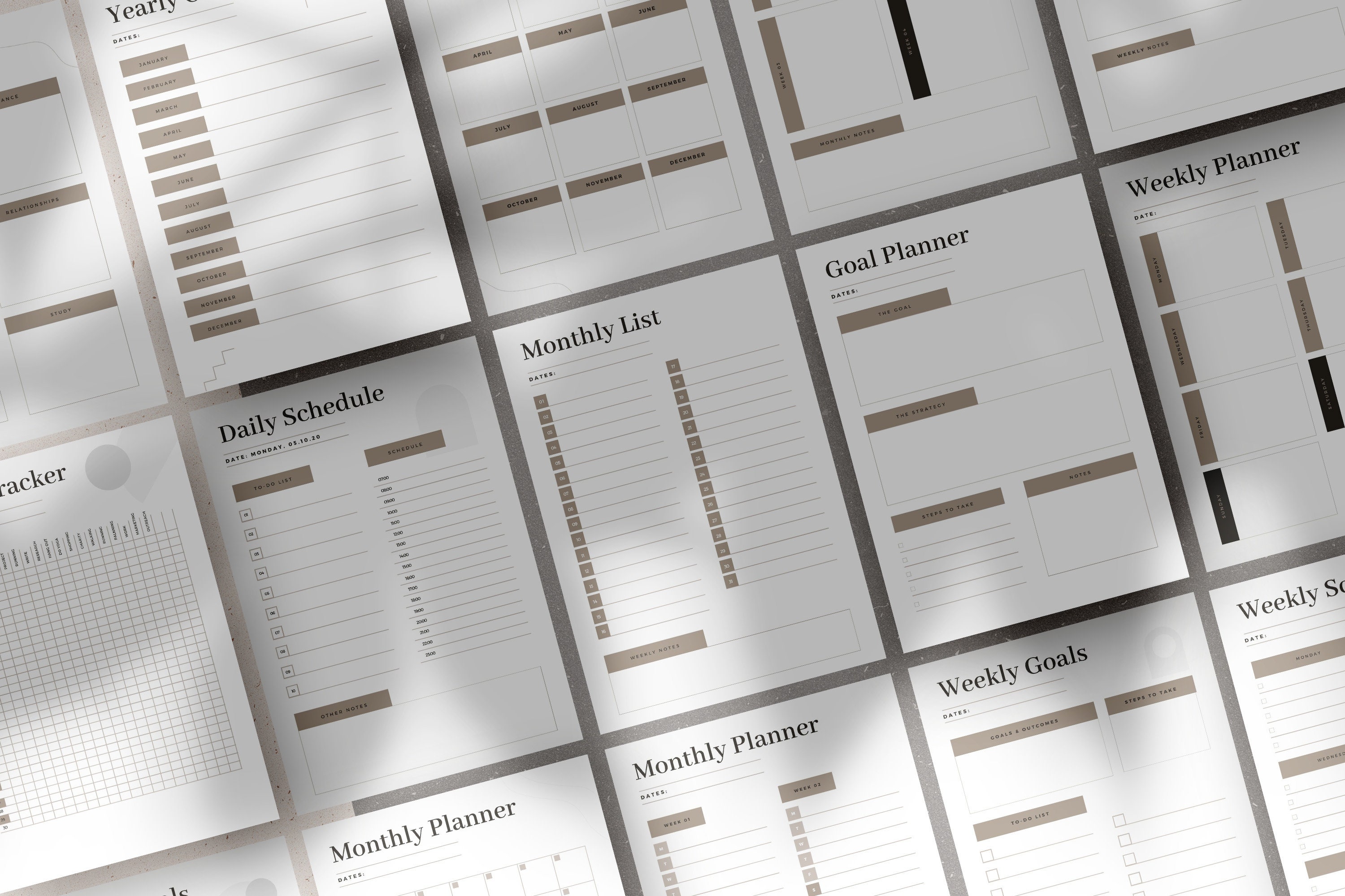 Canva Planners Bundle / To-do Lists / Daily Planner / Weekly & - Etsy