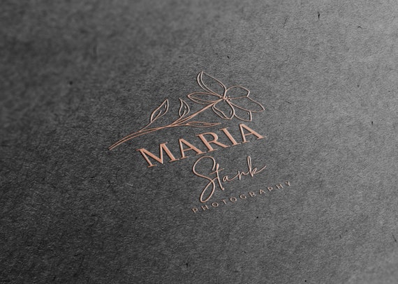 Elegant Photography Logo Design Instant Download Logo DIY | Etsy