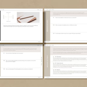 Interactive Branding Workbook / Brand Designer Workbook Templates ...