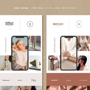 Studio Brand Sheets for CANVA & Indesign / Brand Sheets / Brand ...