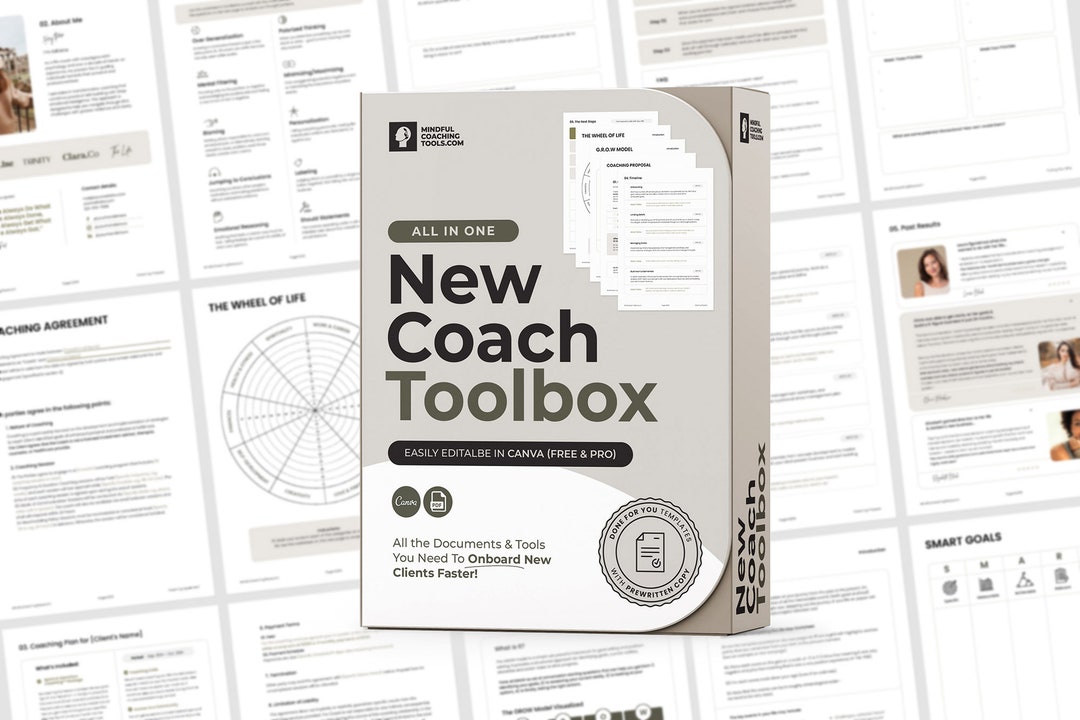 New Coach Welcome Kit, New Coach Toolbox, Coaching Agreement, Coaching Invoice, Coaching Planner ...