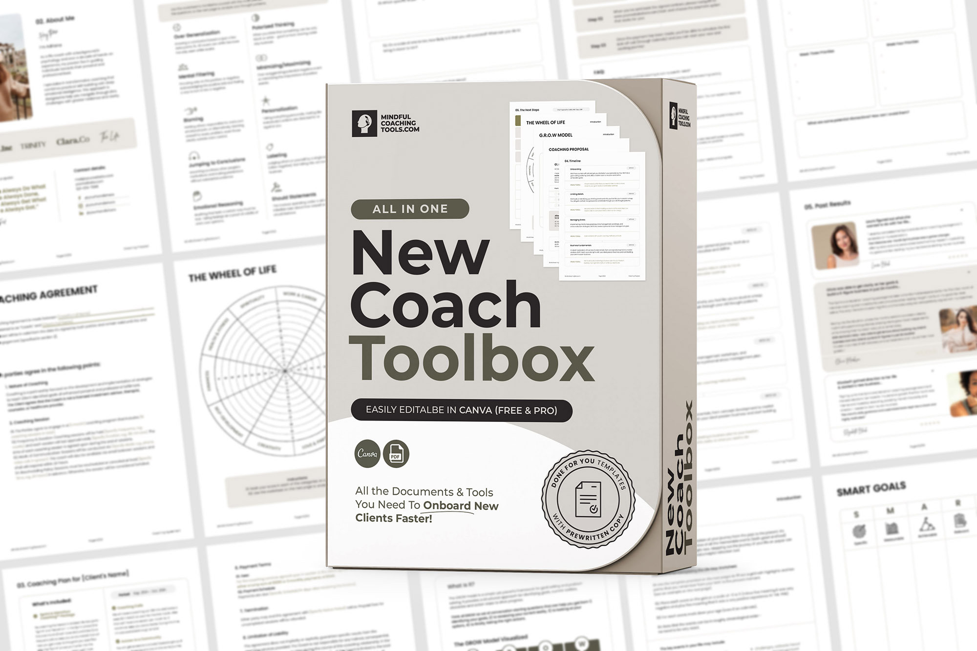 New Coach Welcome Kit, New Coach Toolbox, Coaching Agreement, Coaching ...