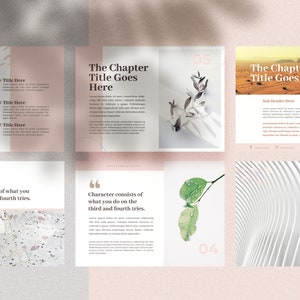 Creative Blogger Ebook Templates for CANVA and Illustrator - Etsy