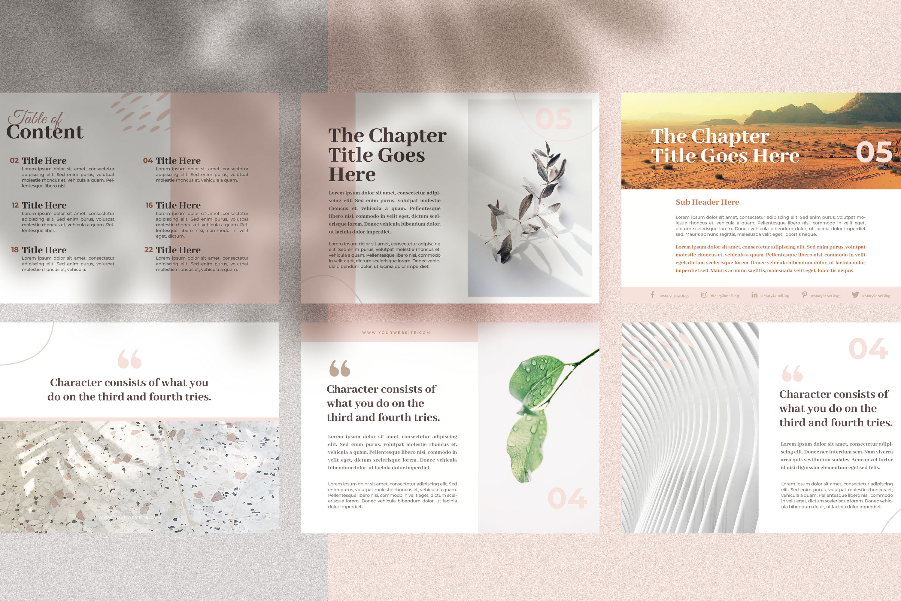 Creative Blogger Ebook Templates for CANVA and Illustrator | Etsy