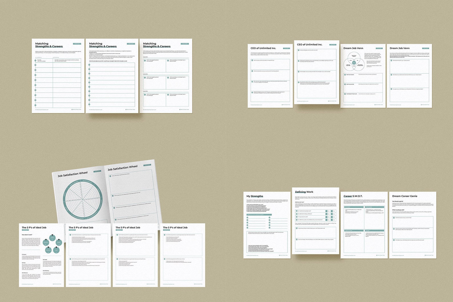 Career Coach Toolkit / Editable Coaching Tools for Career - Etsy