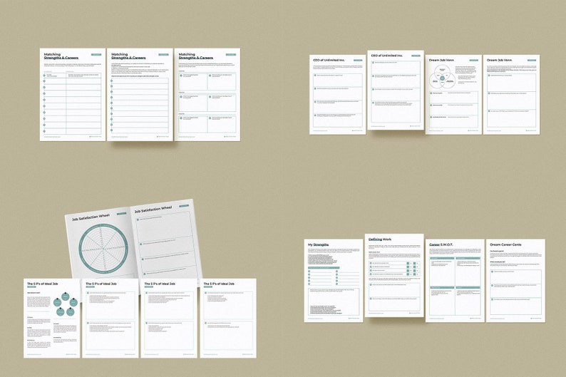 Career Coach Toolkit / Editable Coaching Tools for Career - Etsy