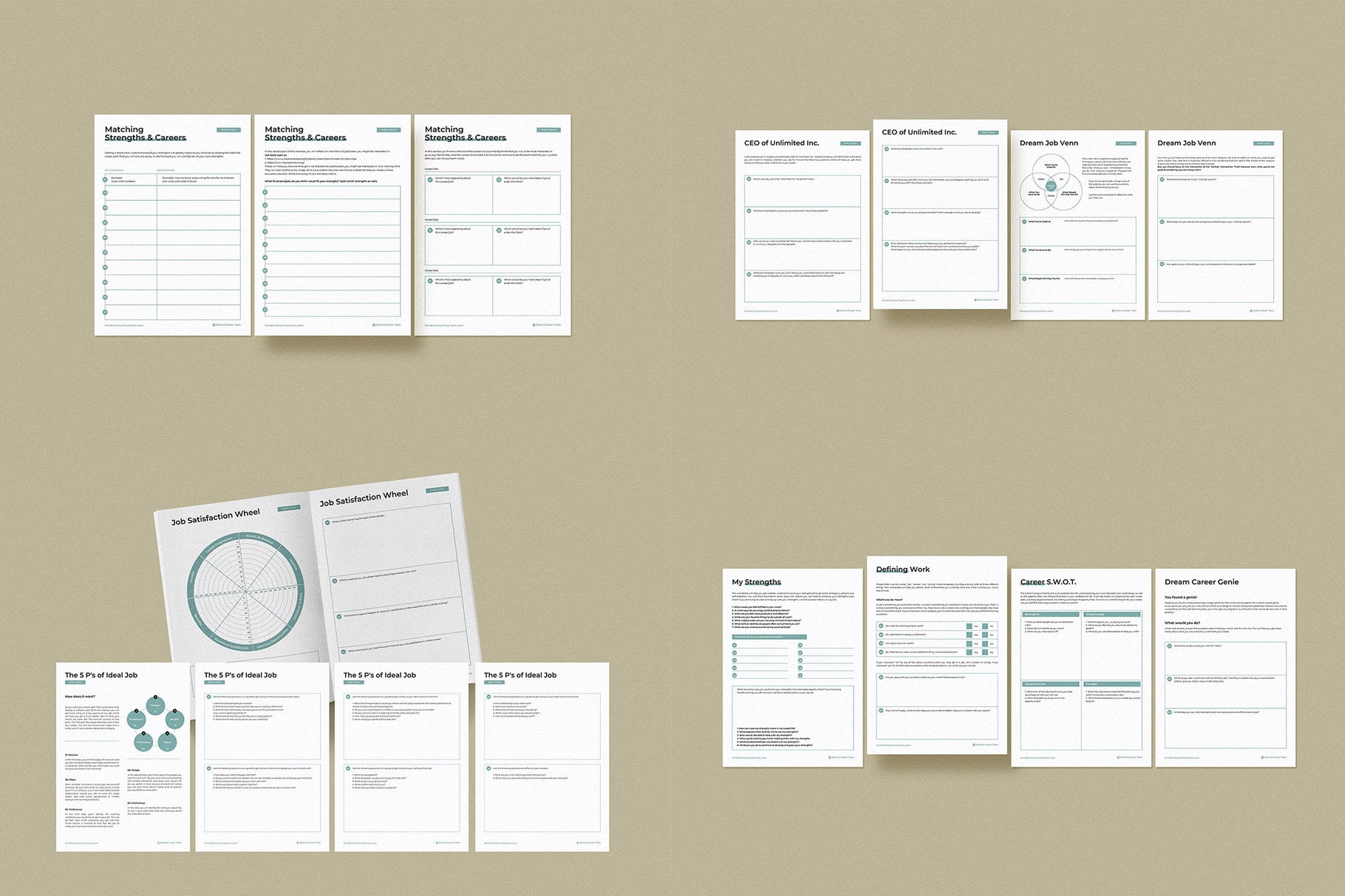 Career Coach Toolkit / Editable Coaching Tools for Career - Etsy