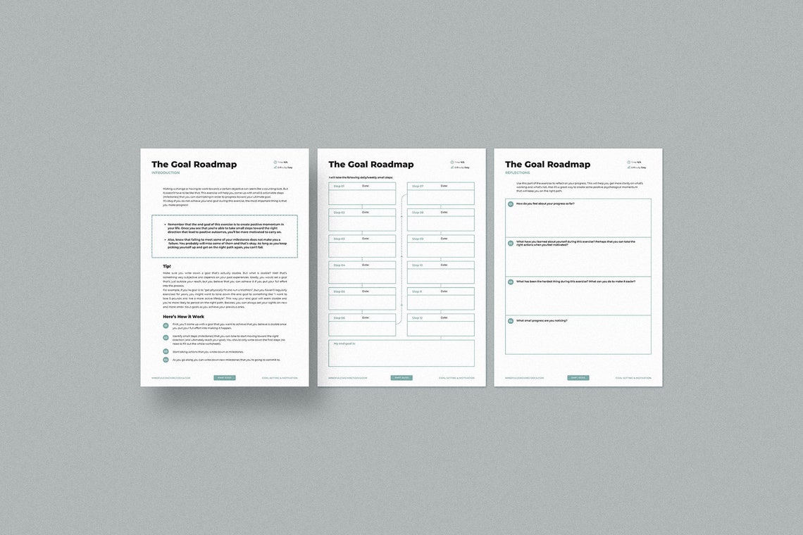 GOAL Setting & Motivation Toolkit / Editable Coaching Tools and ...