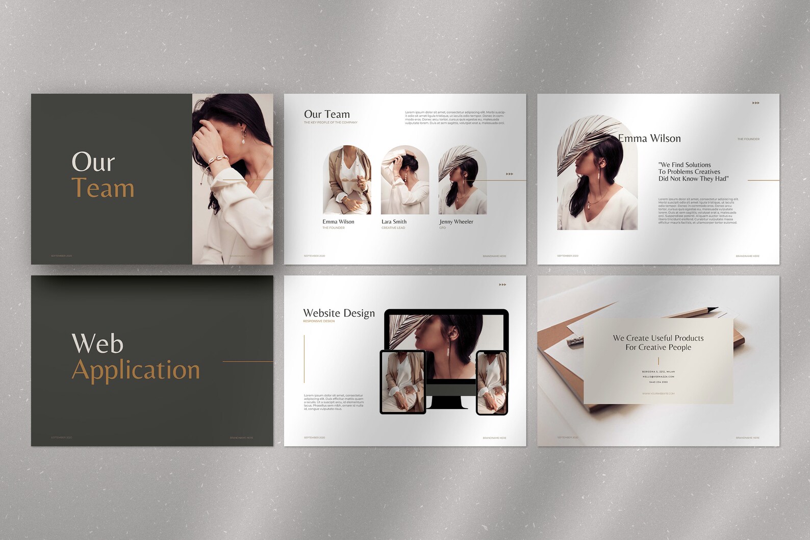 42 Brand Guideline Templates CANVA / Branding Presentation | Etsy