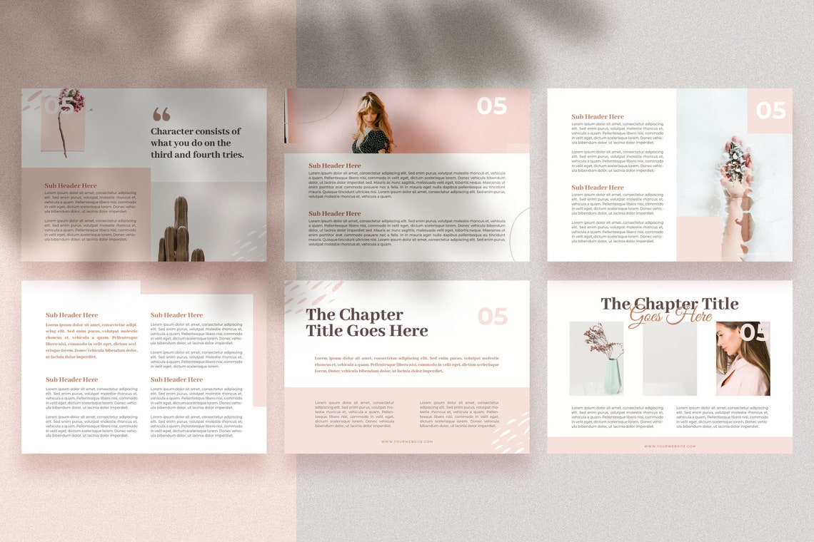 Creative Blogger Ebook Templates for CANVA and Illustrator | Etsy