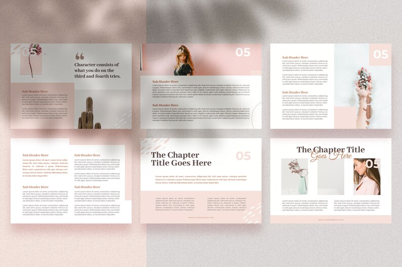 Creative Blogger Ebook Templates for CANVA and Illustrator - Etsy