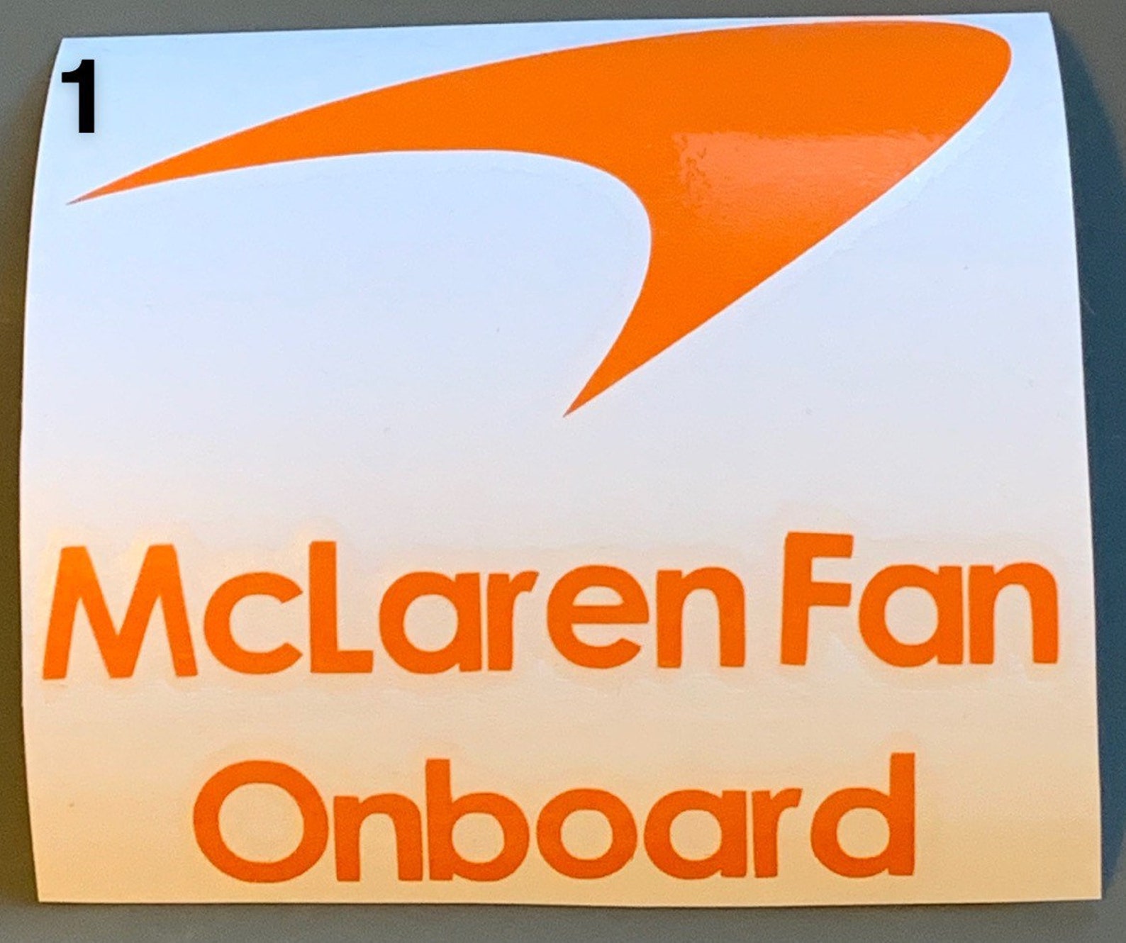 McLaren Themed Vinyl Decals | Etsy