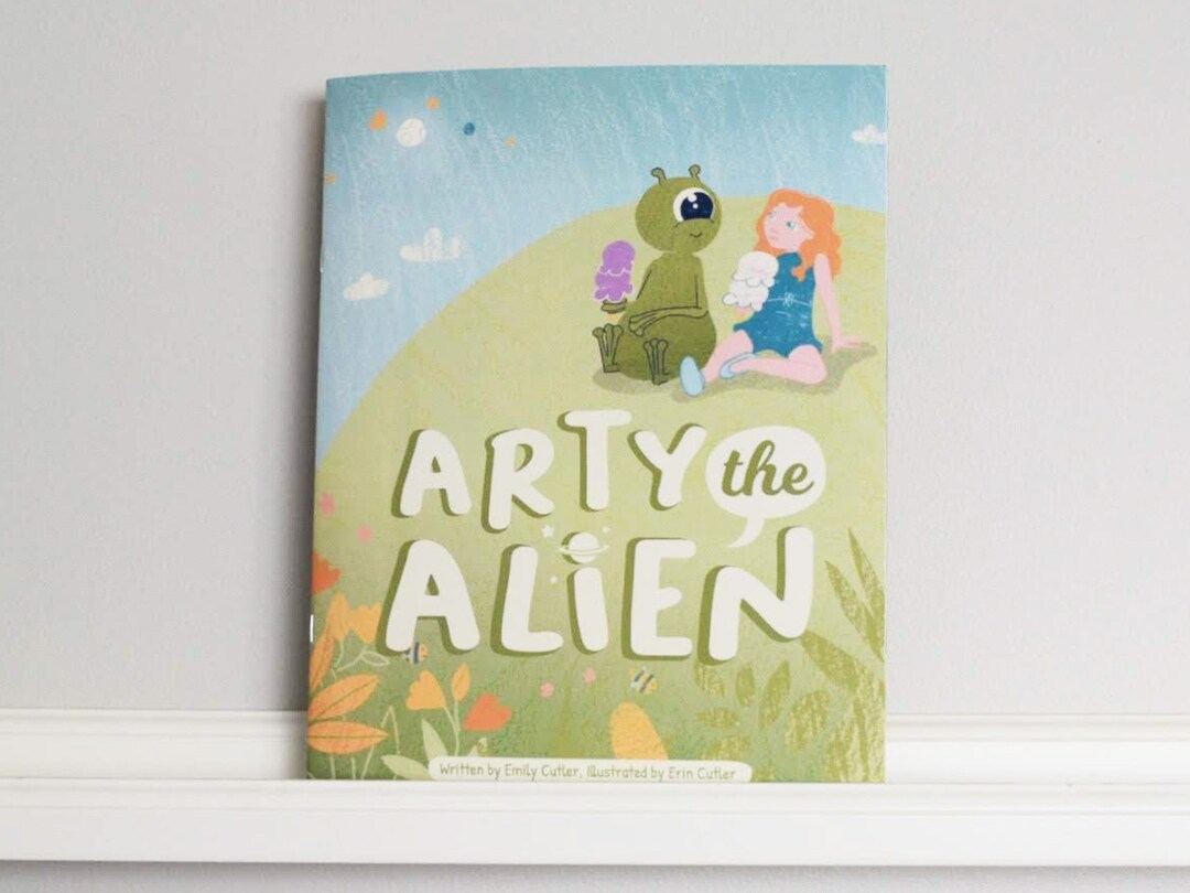 Arty the Alien Picture Book for Kids Rhythming Story - Etsy