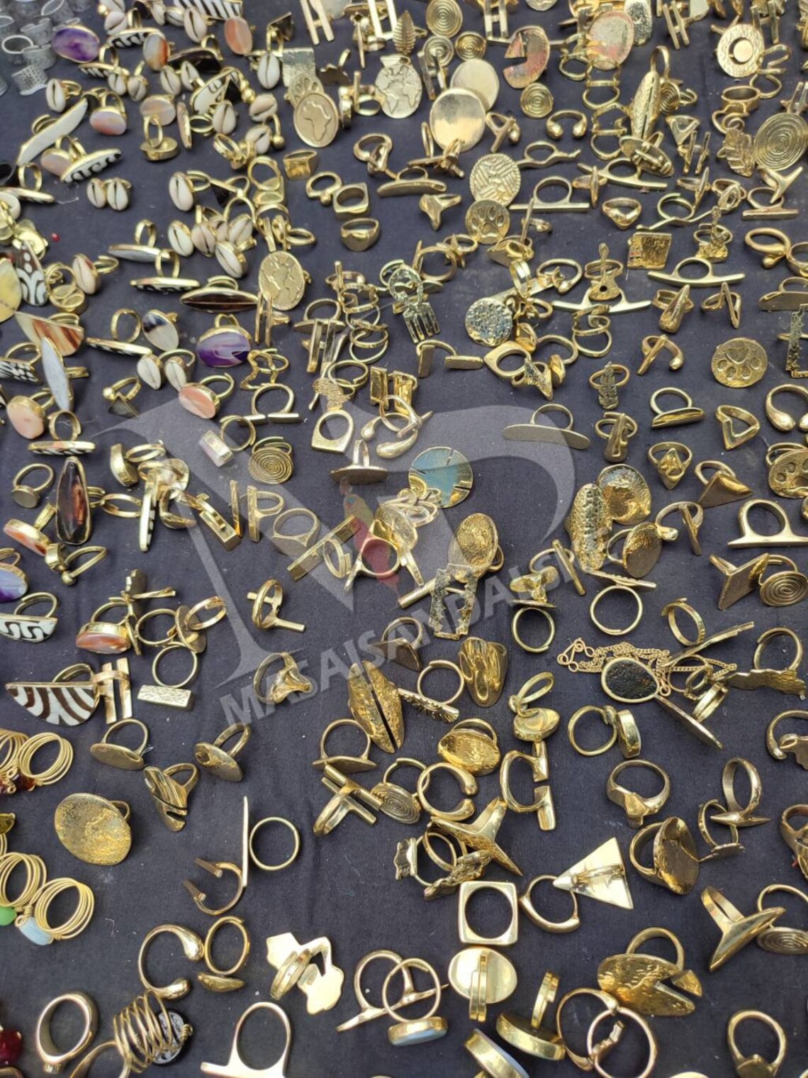 Brass Rings Brass Jewelry African Brass Rings Wholesale - Etsy