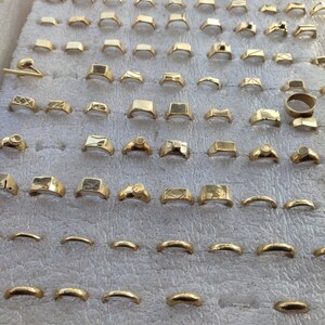 Brass Rings , Brass Jewelry , African Brass Rings , Wholesale Brass ...