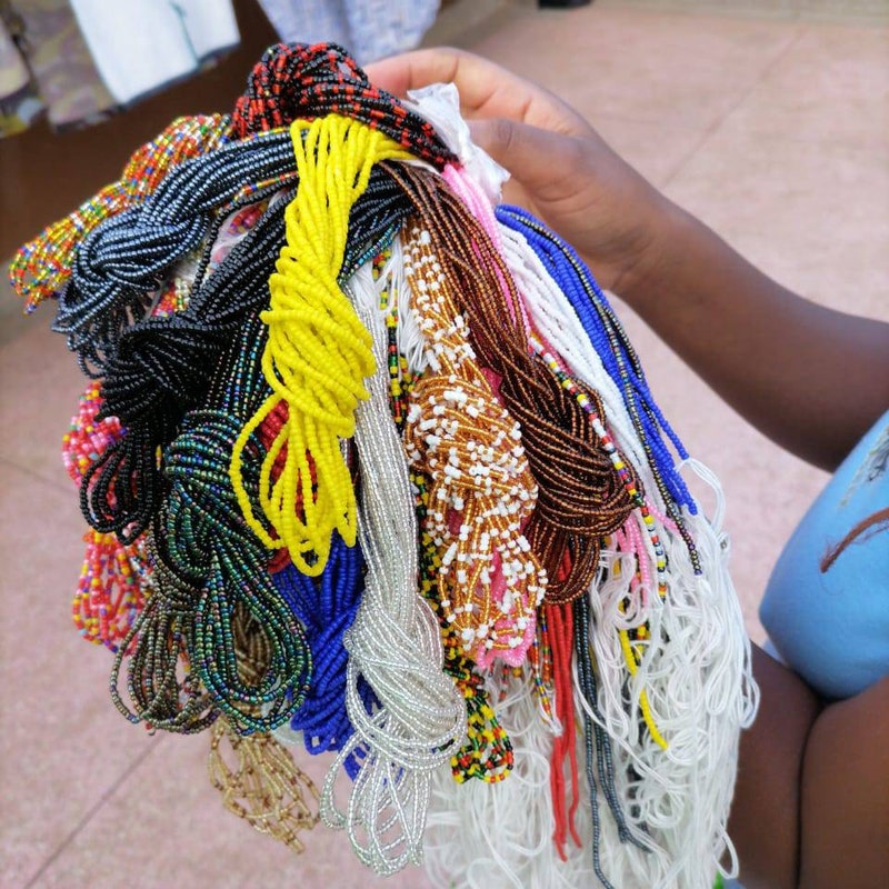 African Waist Beads - Etsy