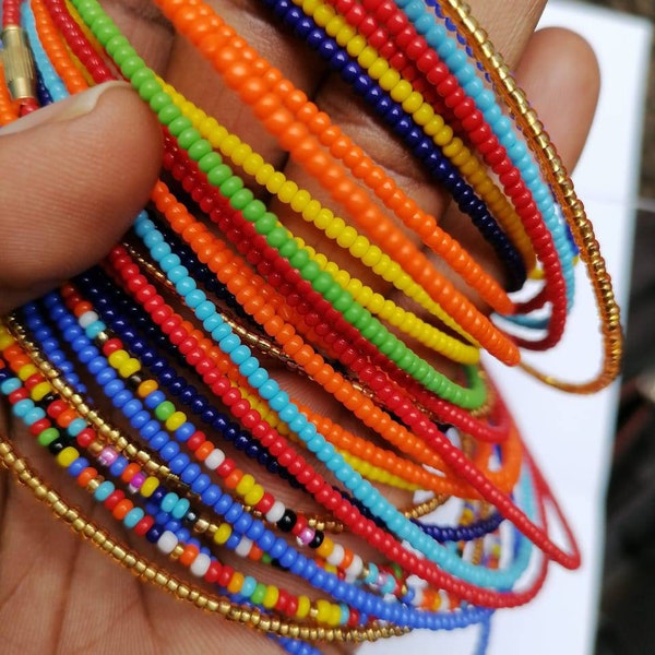 African Anklets - Etsy