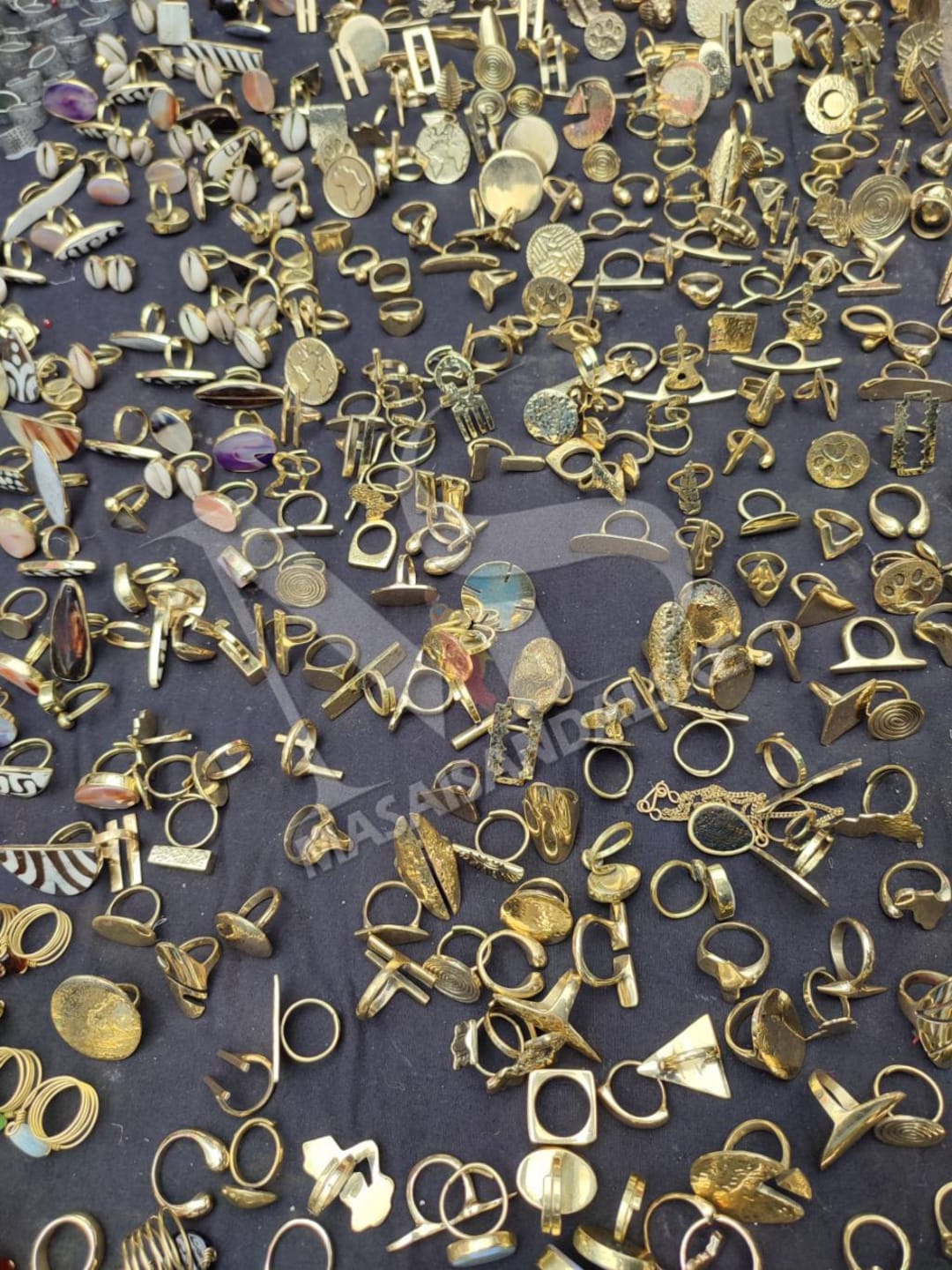 Brass Rings , Brass Jewelry , African Brass Rings , Wholesale Brass ...