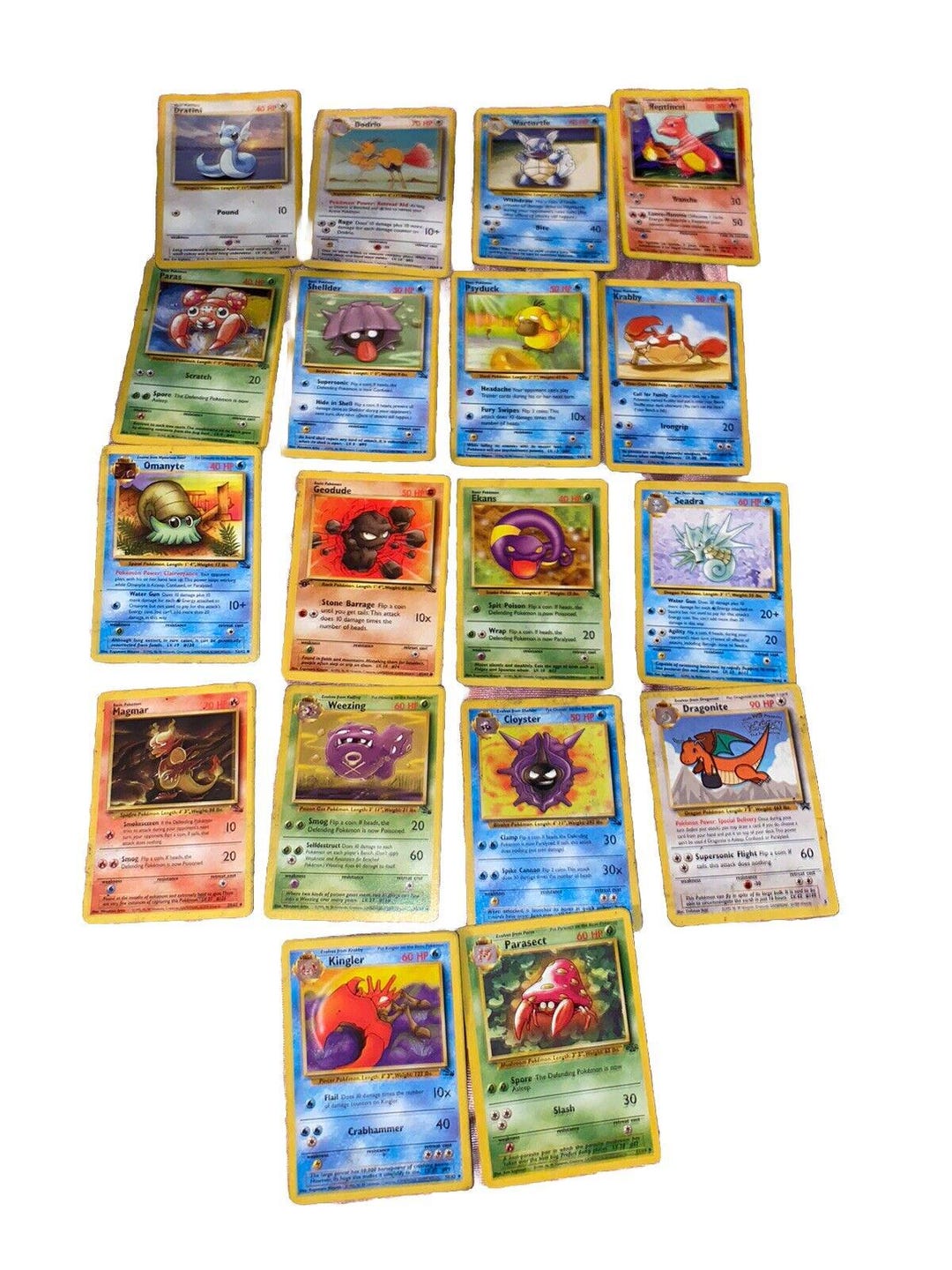 Vintage Pokemon Cards 1995, 96, 98 Lot of 18 - Etsy