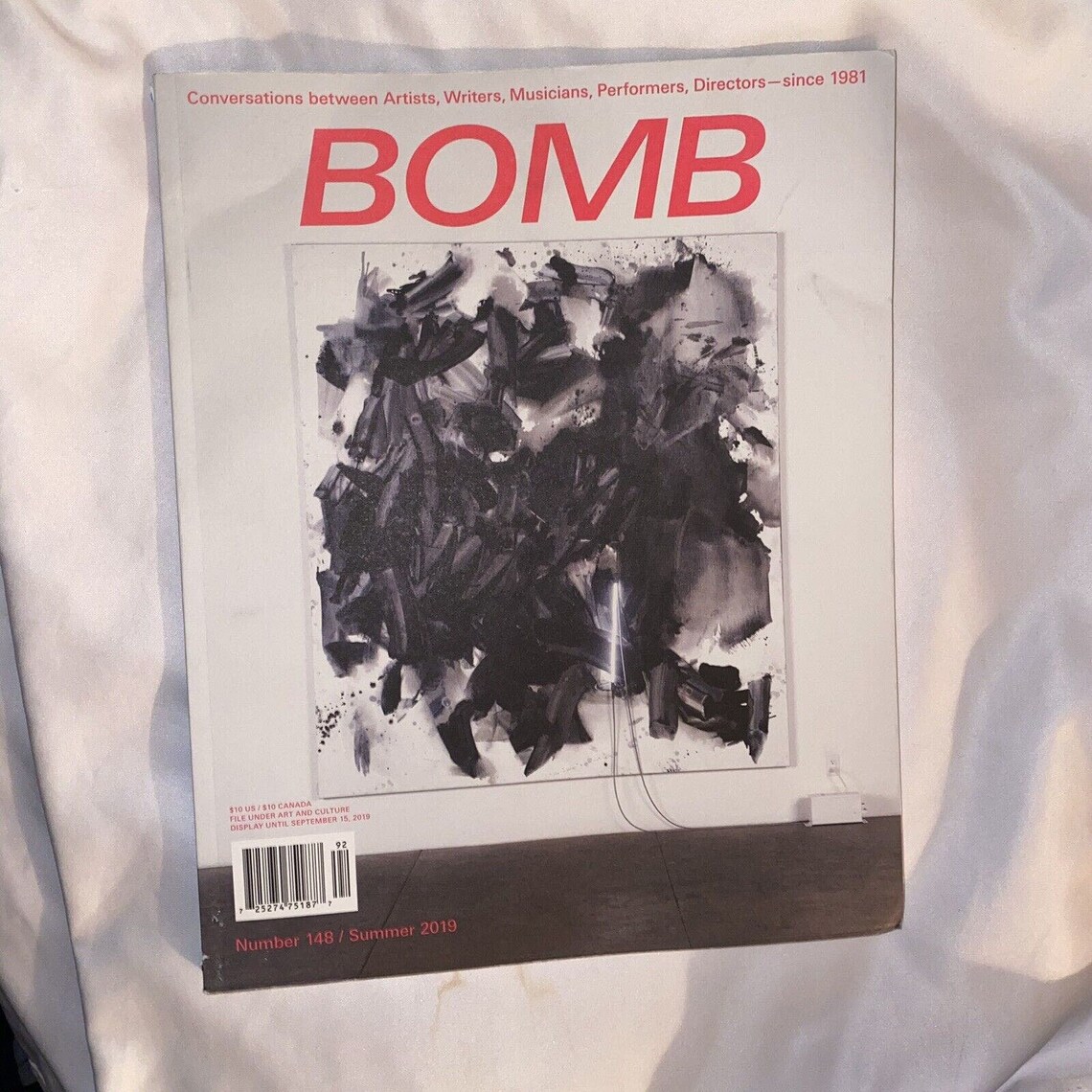 BOMB Magazine Summer 2019 Number 148 Mary Weatherford Lee Quiñones Ben ...