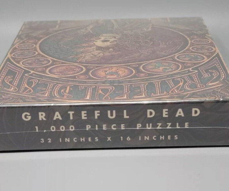 Grateful Dead 1000 PC Puzzle + Poster Luke Martin Art LIMITED Official ...