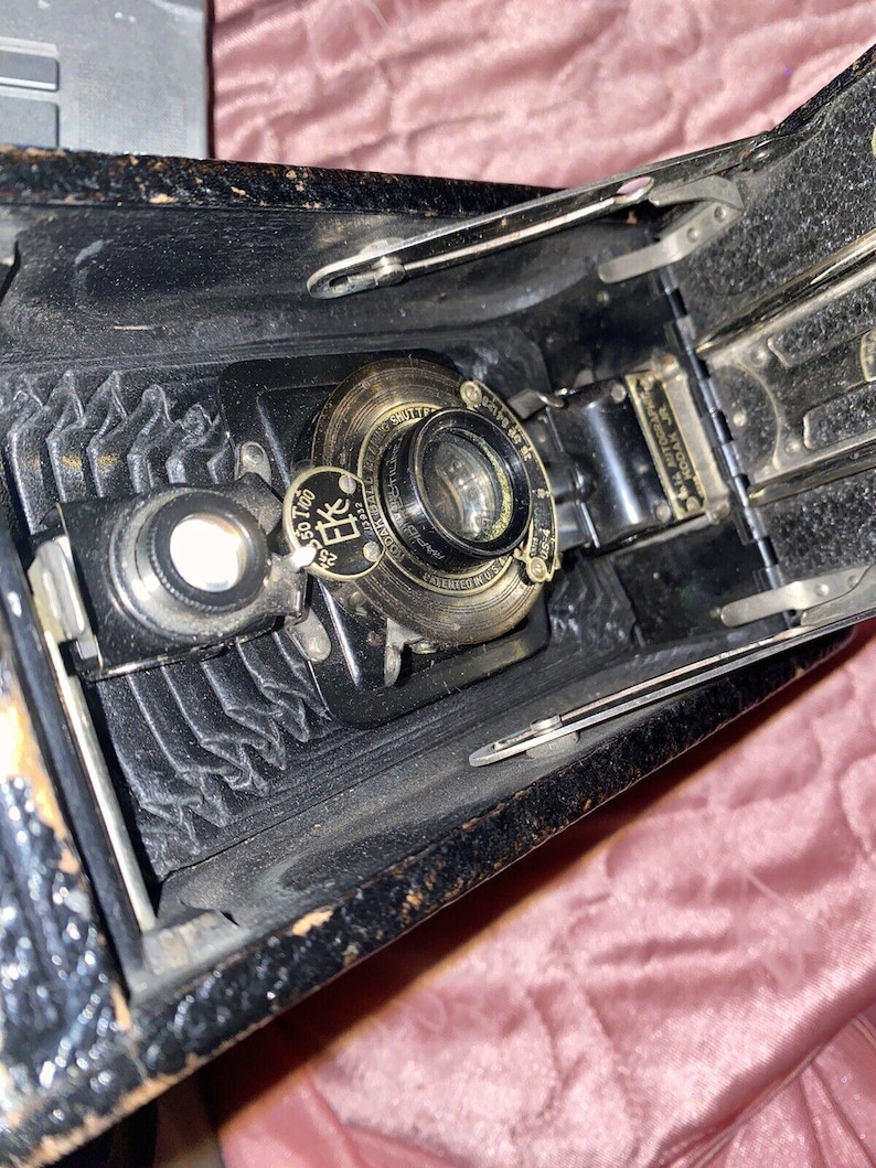 Kodak Jr. No. 1A Model 116 Autographic Folding Camera Antique 1901 ...